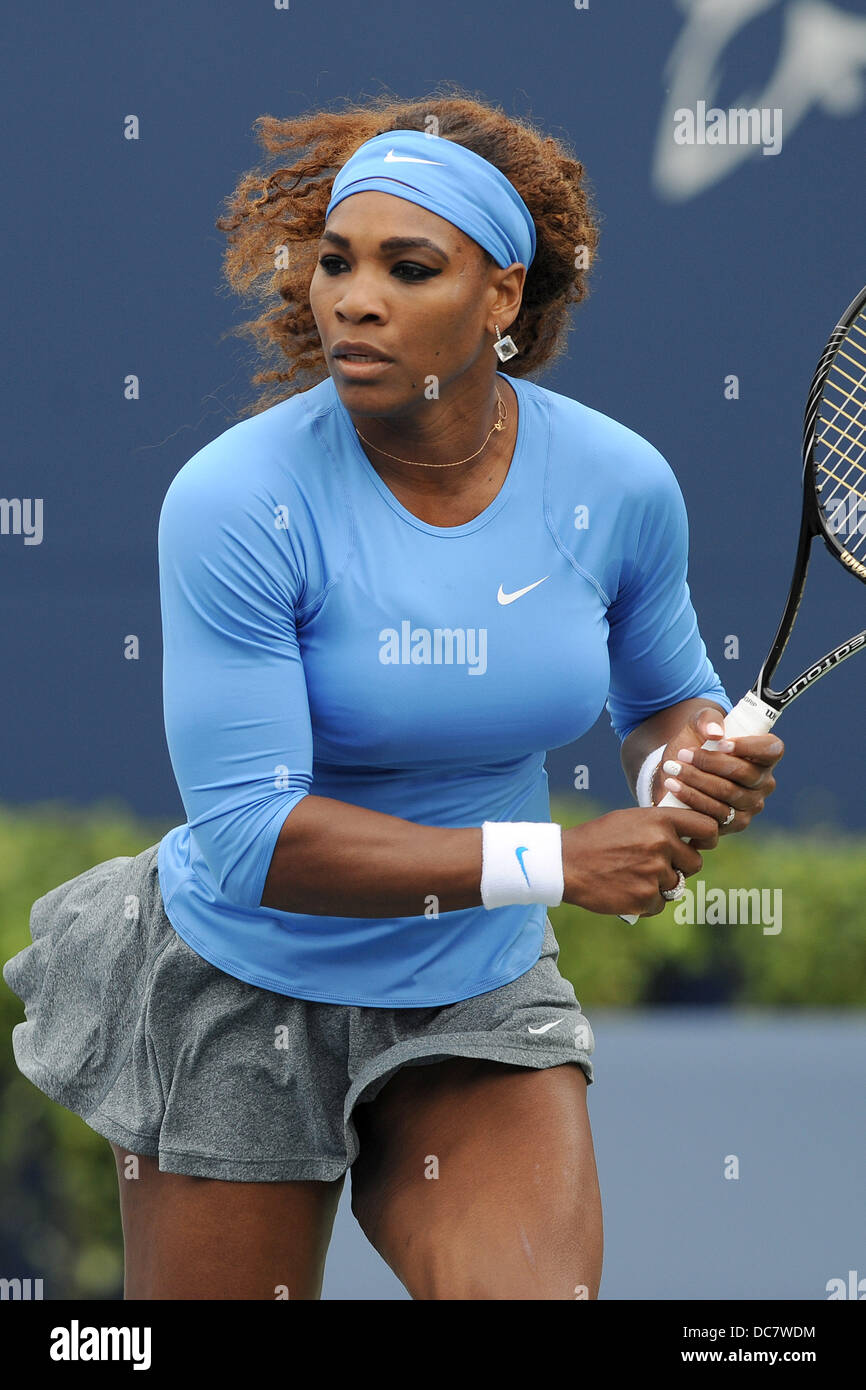 Serena williams 11 august 2013 hi-res stock photography and images - Alamy
