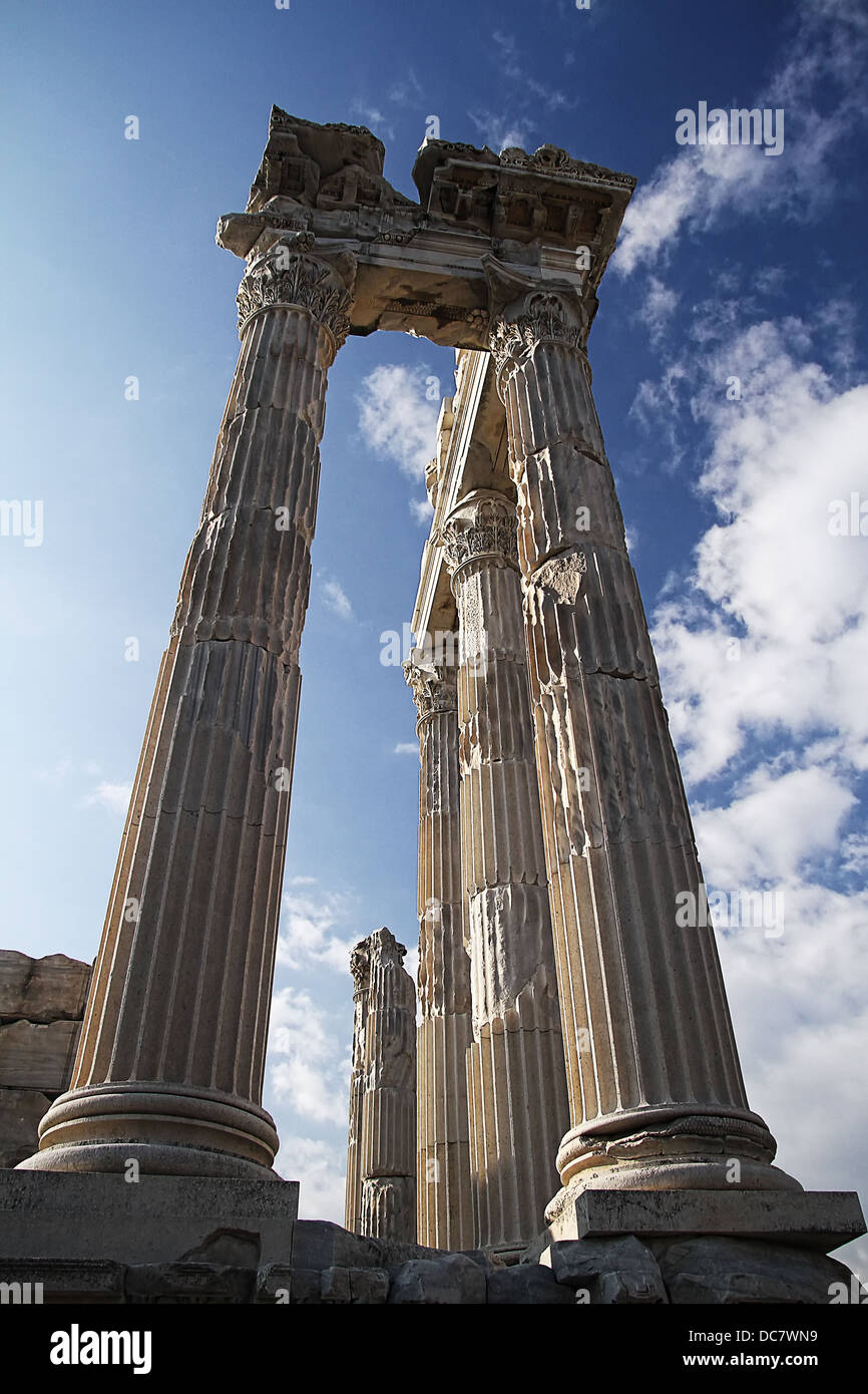 Pergamum Temple Turkey Stock Photo - Alamy