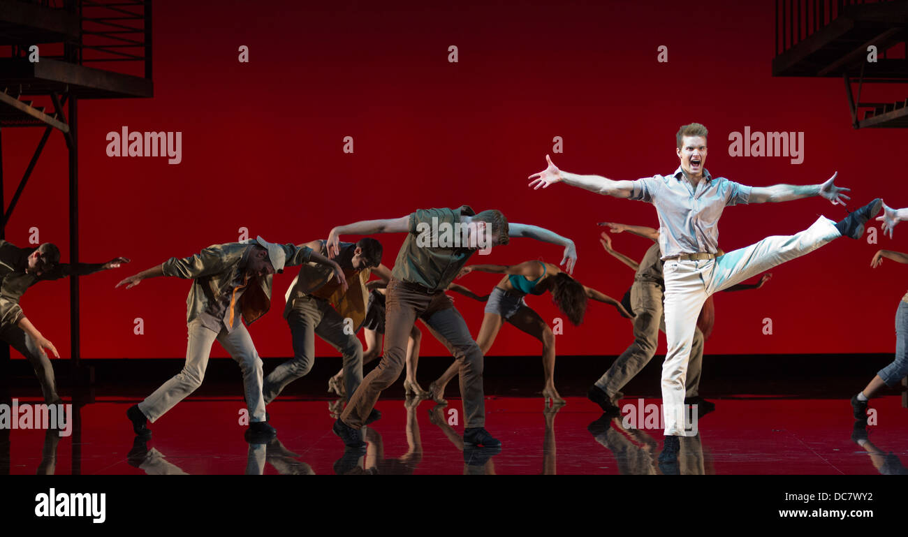 The musical "West Side Story" returns to Sadler's Wells Theatre, London ...