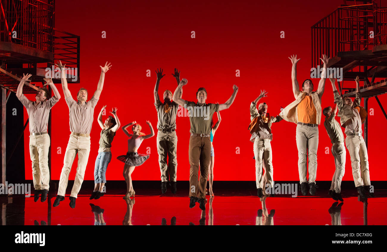 The musical "West Side Story" returns to Sadler's Wells Theatre, London ...