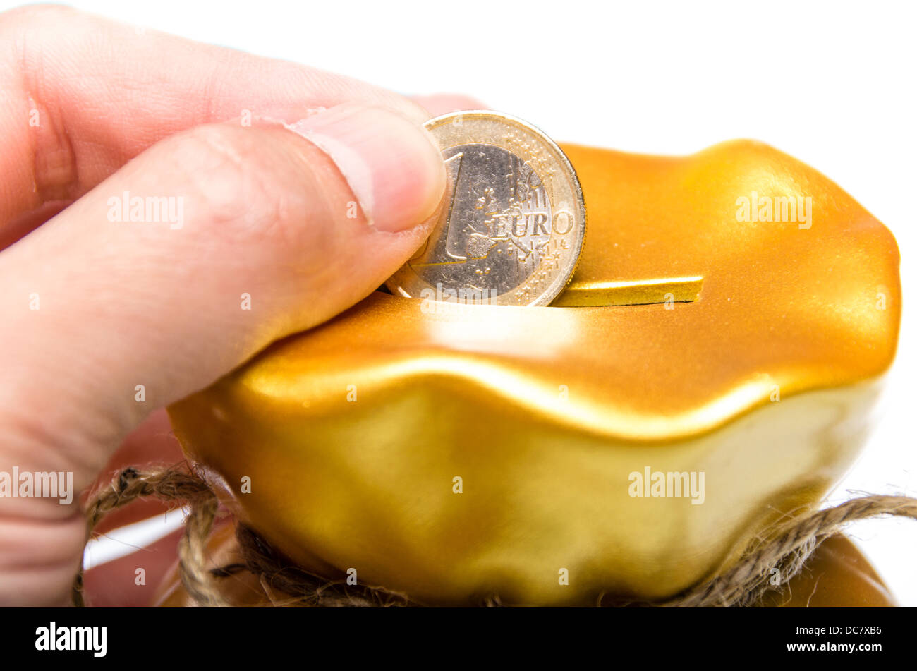 Money through fingers hi-res stock photography and images - Alamy
