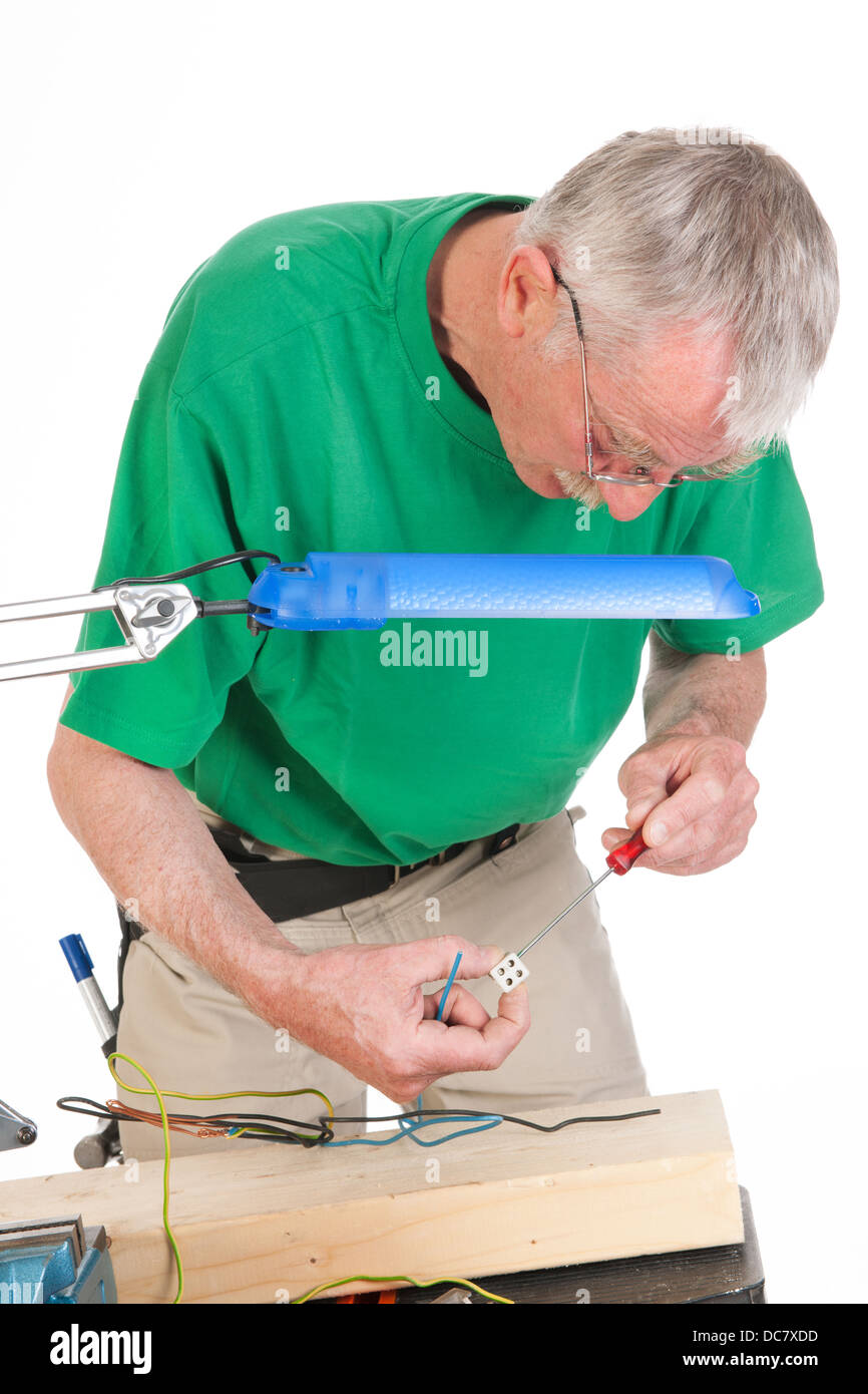 Handyman senior hi-res stock photography and images - Alamy