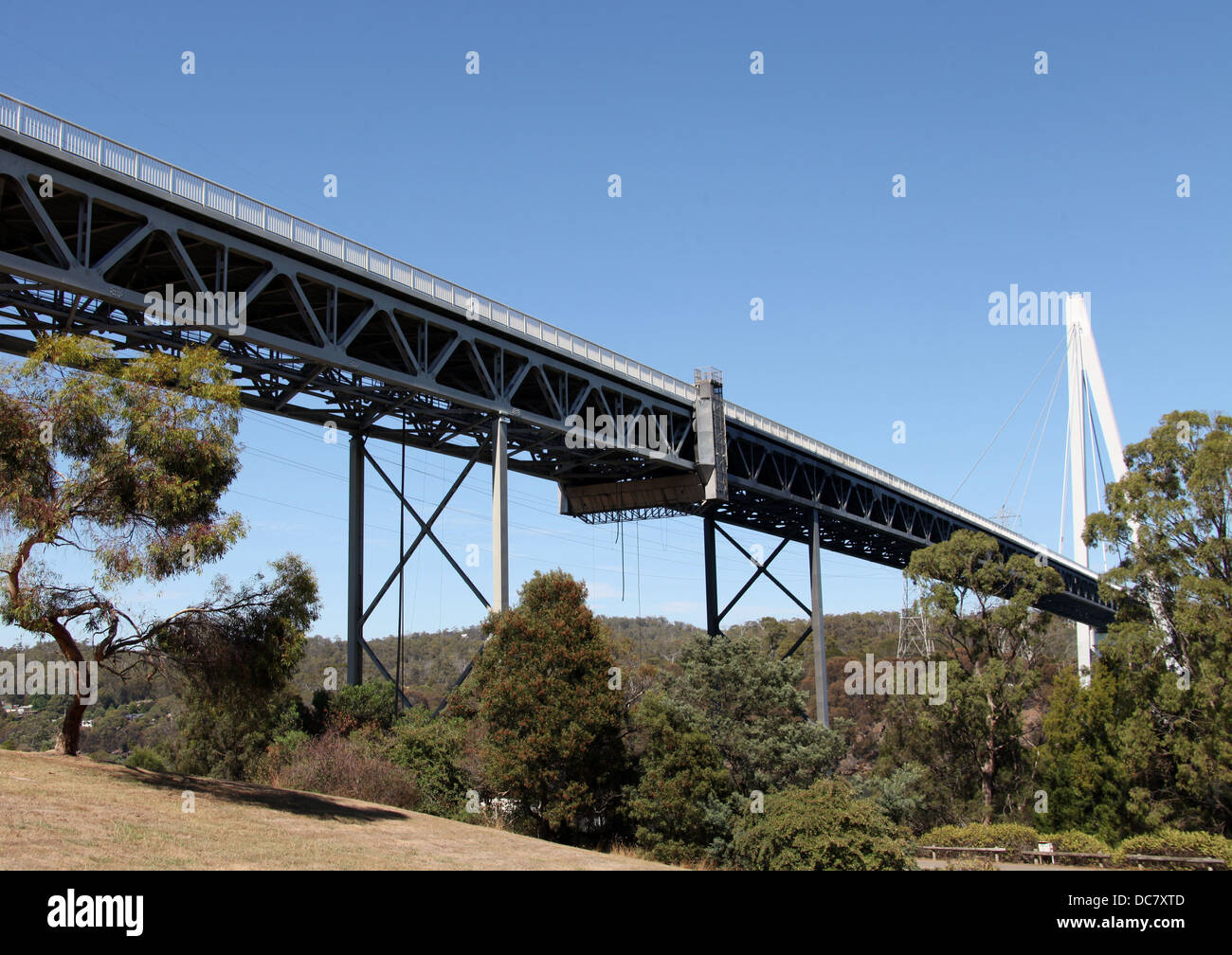 Batman Bridge over the Tamar River in northern Tasmania which was the ...