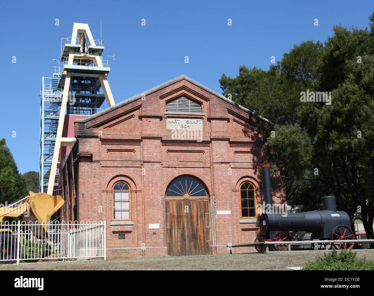 Historic Beaconsfield Gold mine and Heritage Centre in Tasmania Stock ...