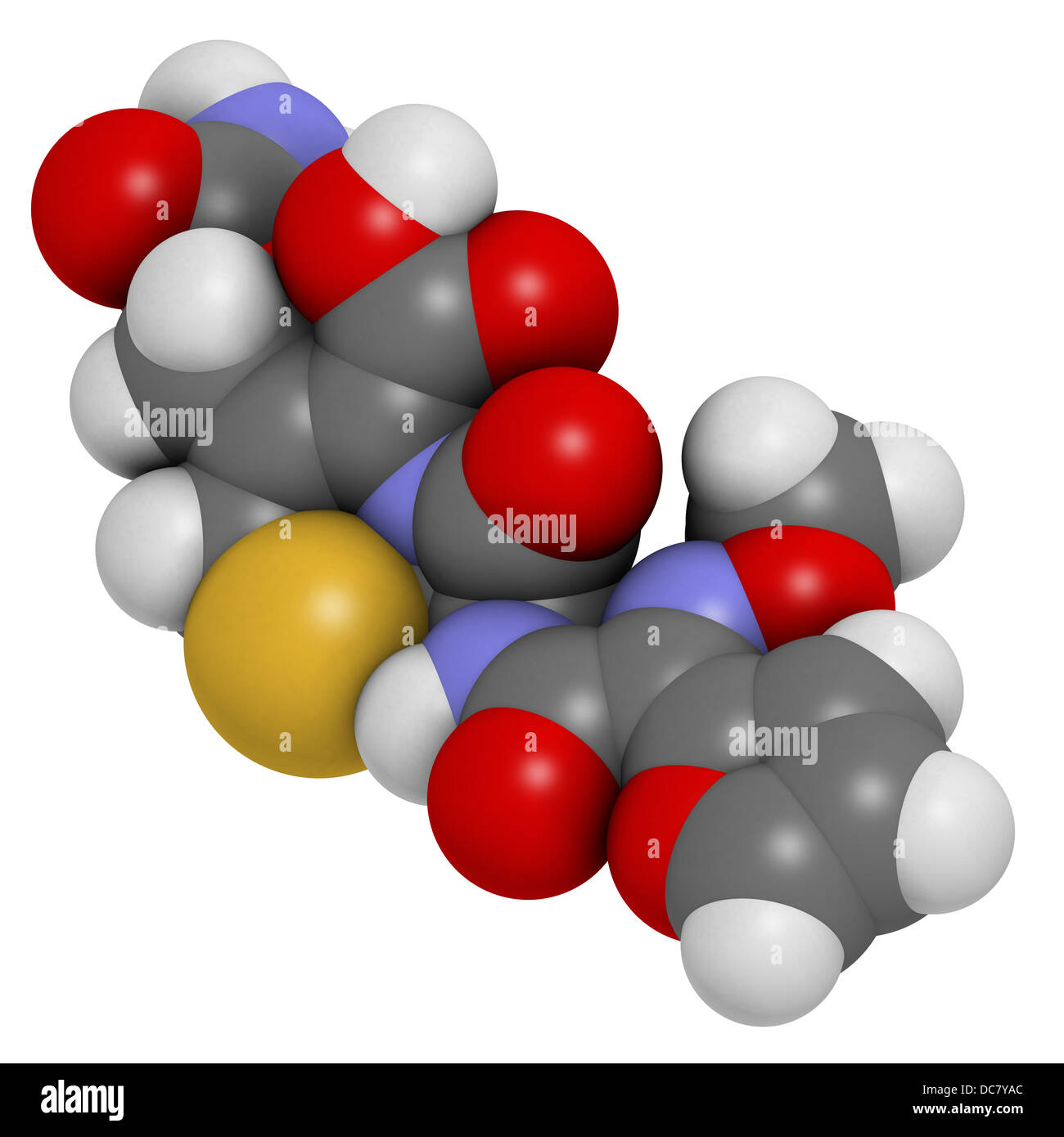 Cefuroxime second generation cephalosporin antibiotic, chemical ...