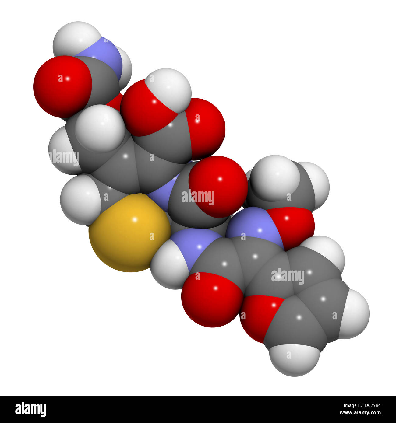Cefuroxime second generation cephalosporin antibiotic, chemical ...