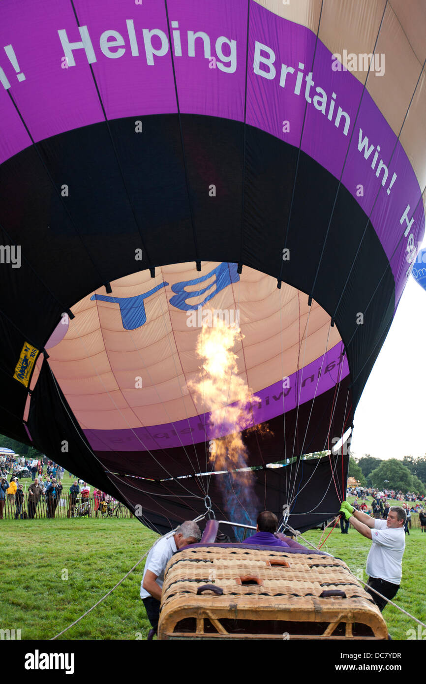 35th Bristol International Balloon Fiesta. Ashton Court, Bristol ...