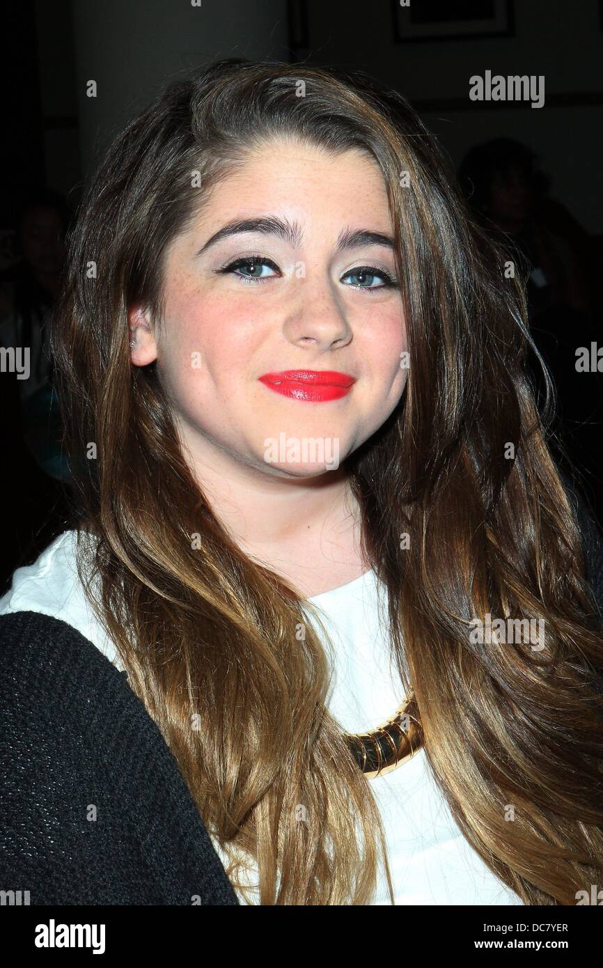Los Angeles, California, USA. 11th Aug, 2013. Bailey Gambertoglio ...