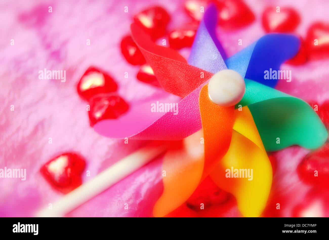 Pink windmill hi-res stock photography and images - Alamy