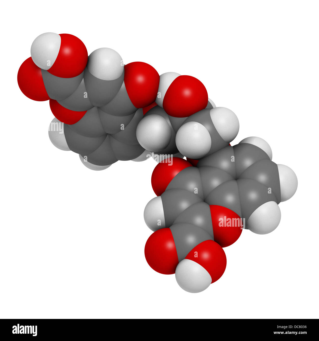 Cromoglicic acid (cromolyn, cromoglycate) asthma and allergy drug ...