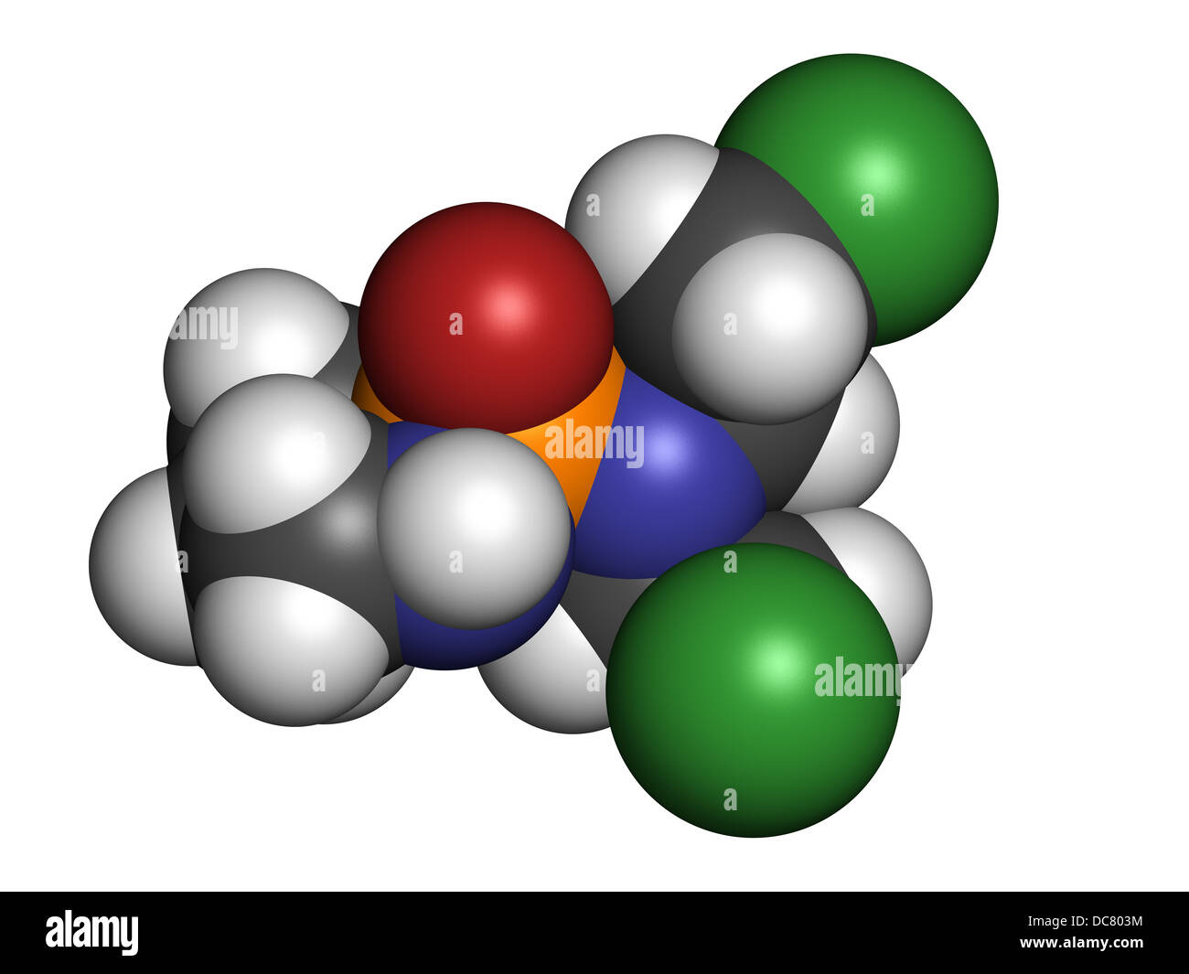 Cyclophosphamide cancer chemotherapy drug structure hi-res stock ...