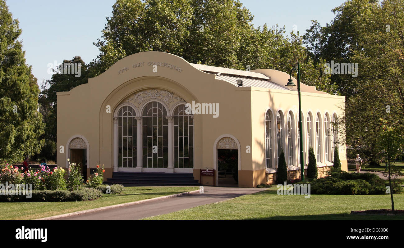 John Hart Conservatory in Launceston City Park Stock Photo - Alamy