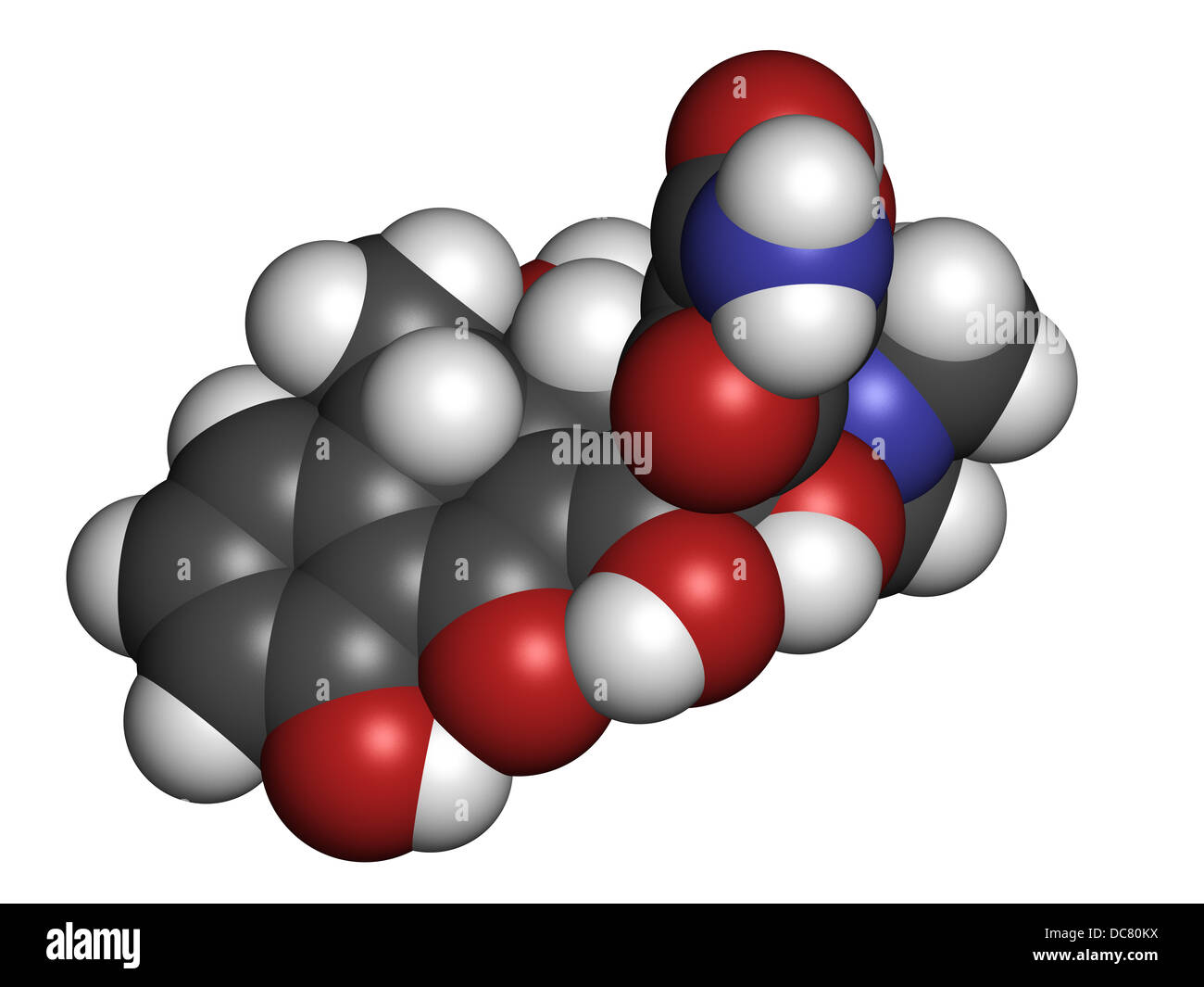 Doxycycline antibiotic drug (tetracycline class), chemical structure ...