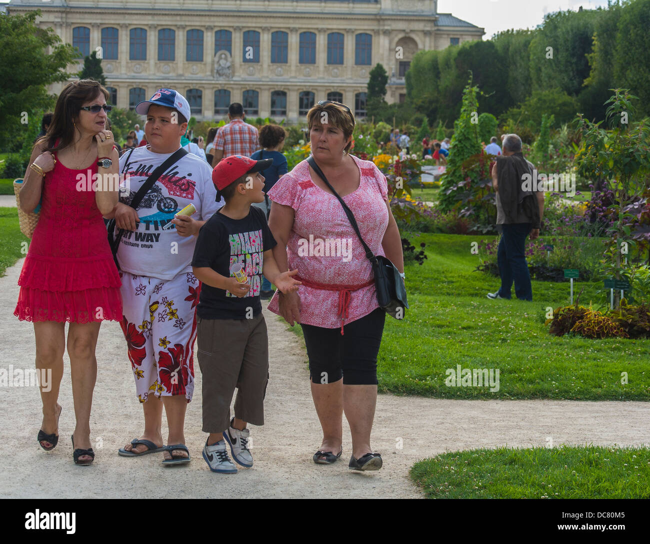 Fat Family Walking High Resolution Stock Photography and Images - Alamy