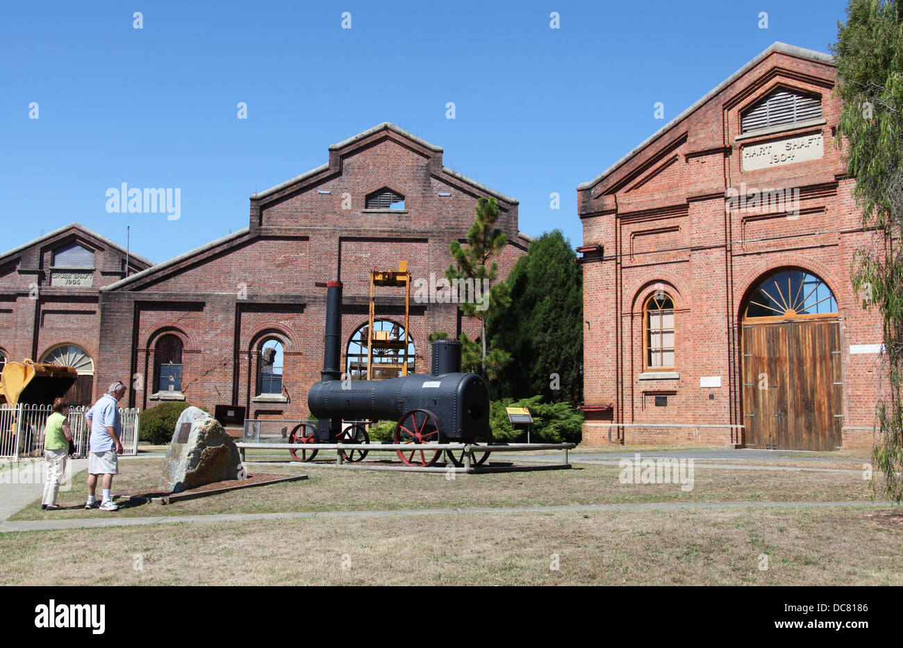 Historic Beaconsfield Gold mine and Heritage Centre in Tasmania Stock ...