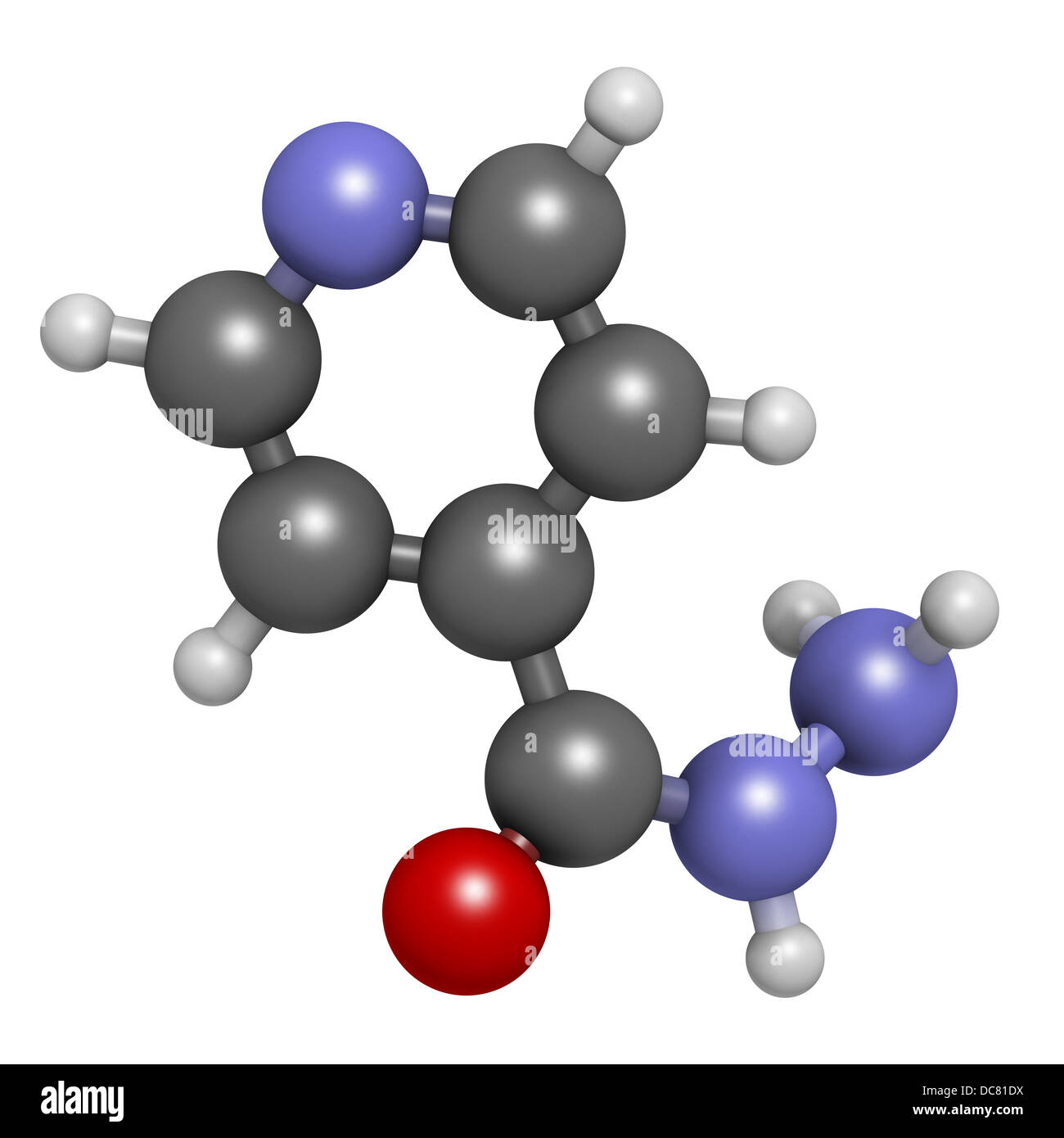 Isoniazid (isonicotinylhydrazine, INH) tuberculosis antibiotic ...