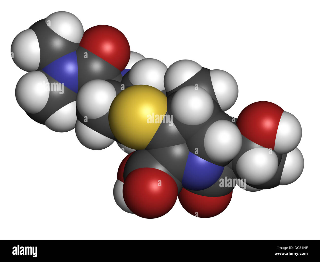 Meropenem broad-spectrum antibiotic (carbapenem class), chemical ...