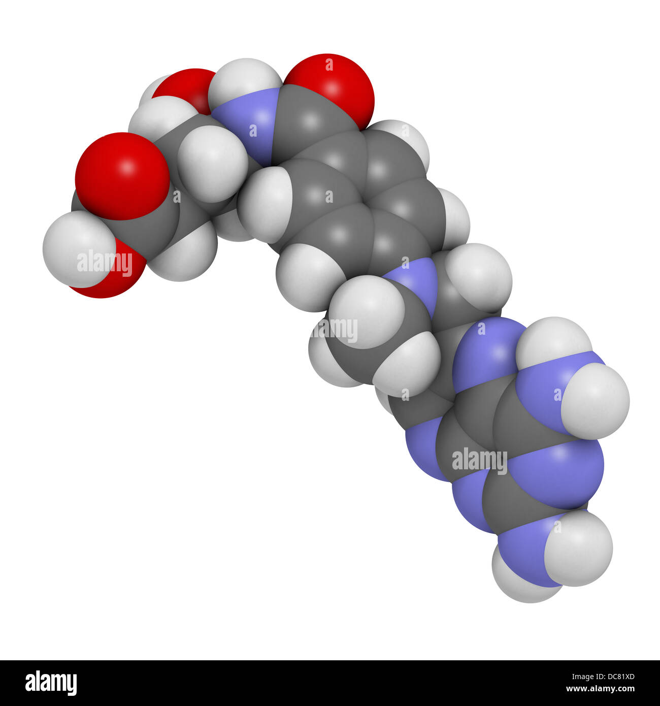 Methotrexate cancer chemotherapy and immunosuppressive drug, chemical ...