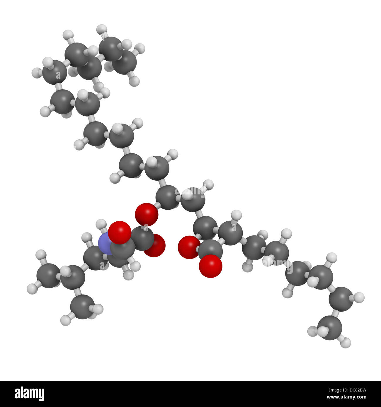 Orlistat obesity drug molecule High Resolution Stock Photography and ...