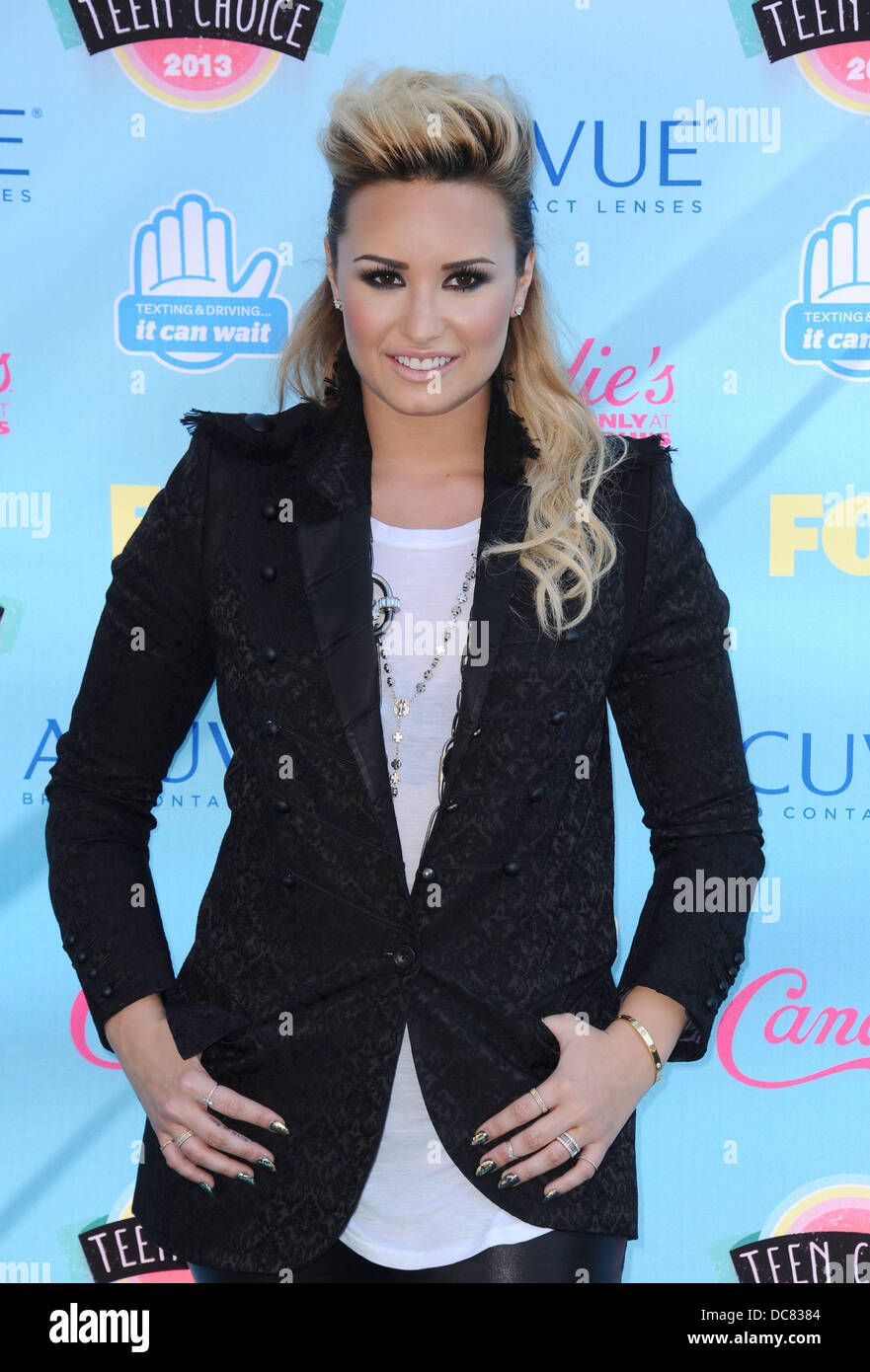 Los Angeles, California, USA. 11th Aug, 2013. Demi Lovato attending the ...