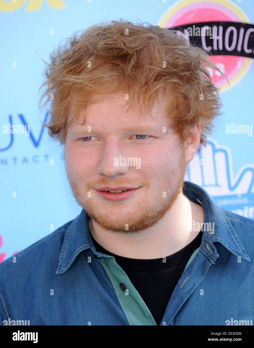 Universal City, California, USA. 11th Aug, 2013. Ed Sheeran arrives for ...