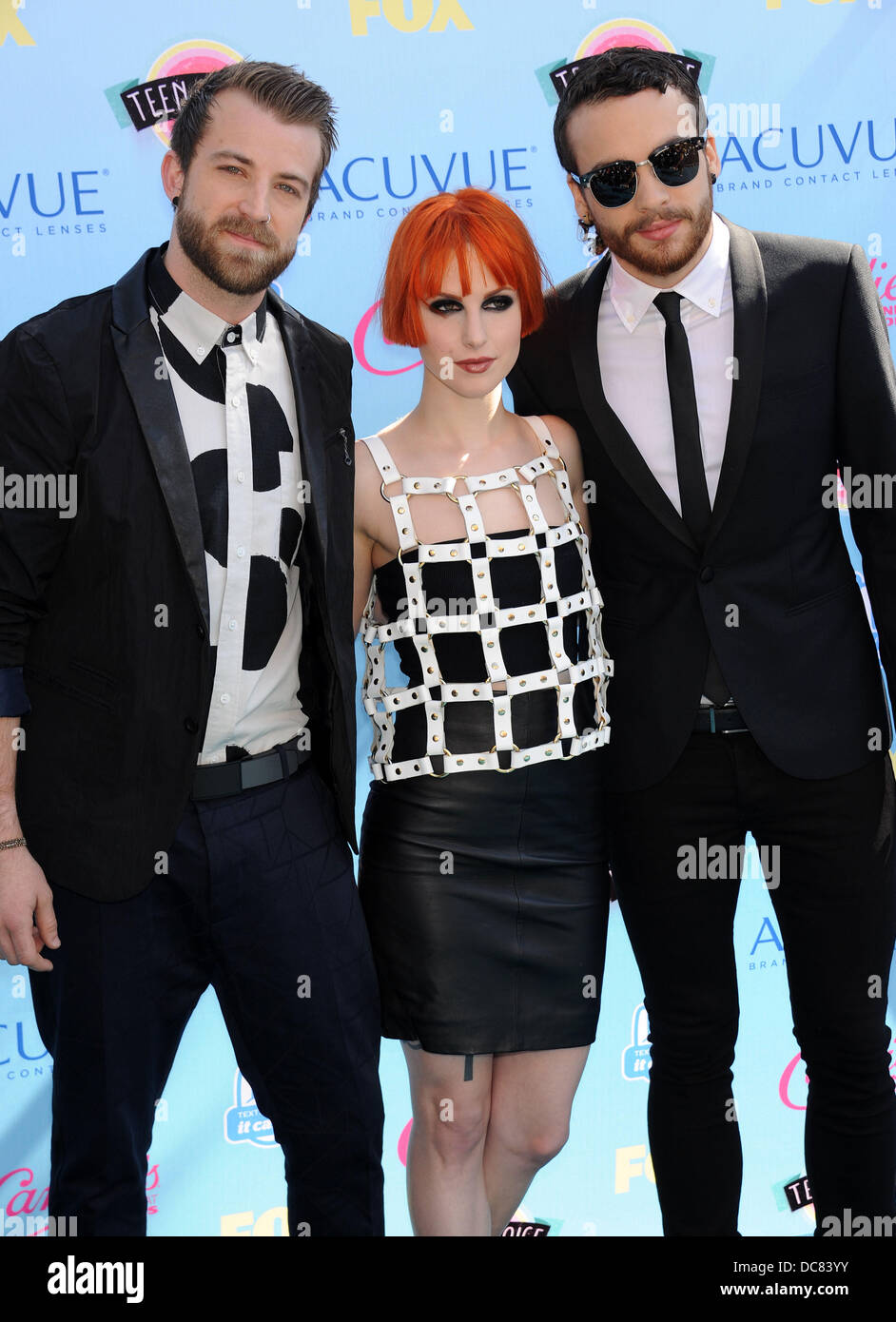 Universal City, California, USA. 11th Aug, 2013. Paramore arrives for ...