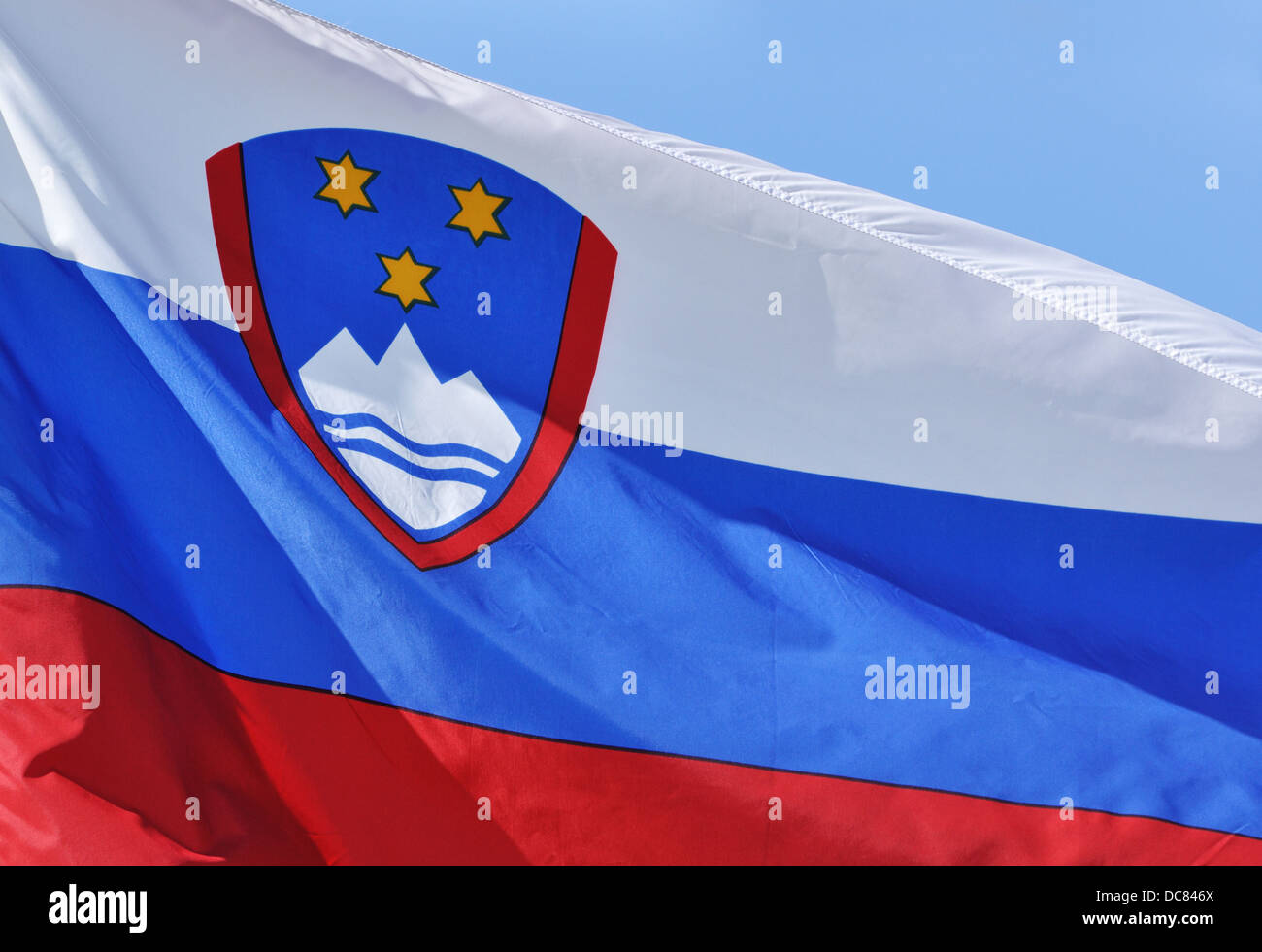 Slovenian flag hi-res stock photography and images - Alamy