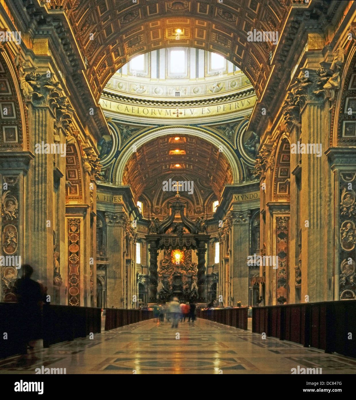 St.Peter's Basilica, Rome, Italy Stock Photo - Alamy