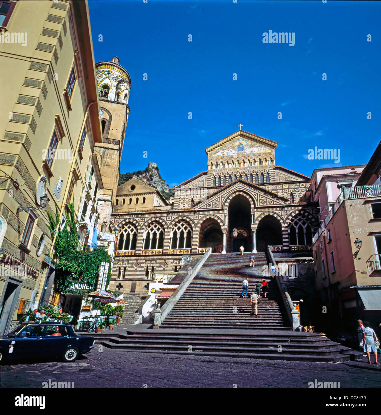 Amalfi cathedral steps hi-res stock photography and images - Alamy