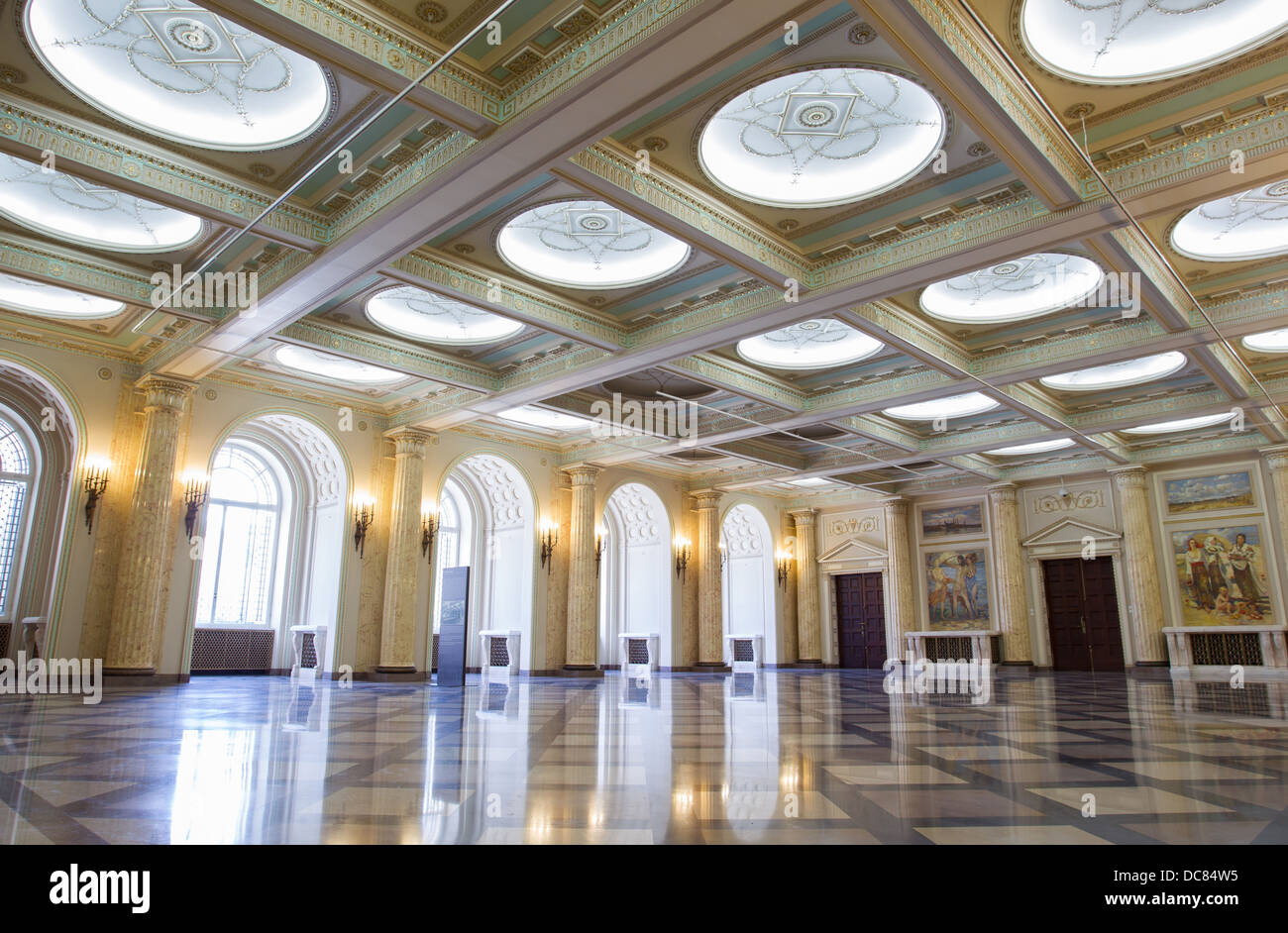 The Throne Hall , National Museum of Art Stock Photo - Alamy