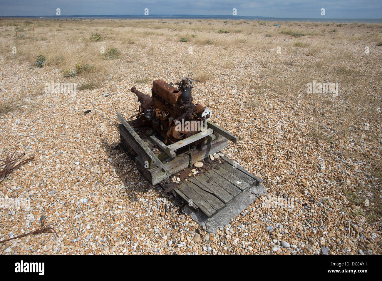 pebble beach Dungeness Kent Stock Photo - Alamy
