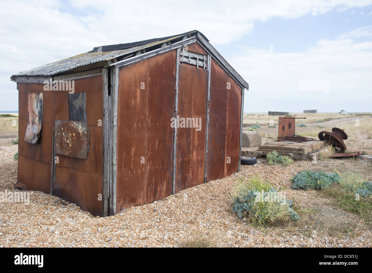 pebble beach Dungeness Kent Stock Photo - Alamy