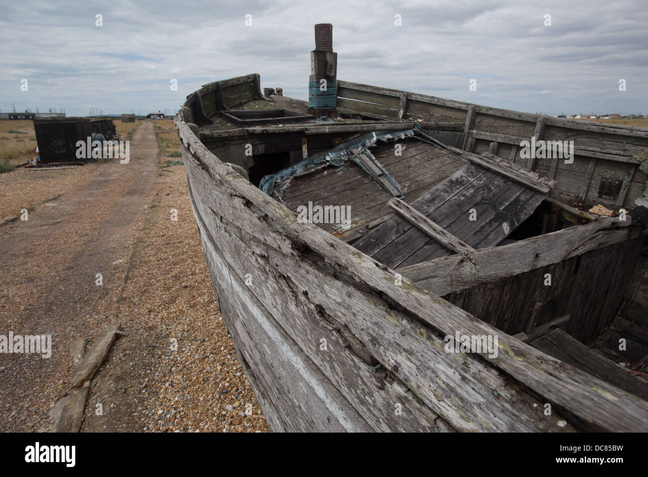 pebble beach Dungeness Kent Stock Photo - Alamy