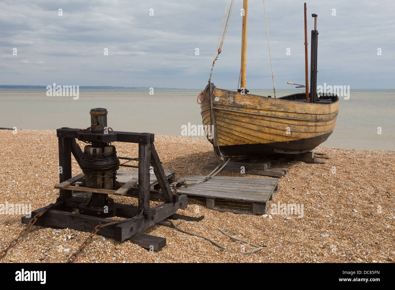 pebble beach Dungeness Kent Stock Photo - Alamy