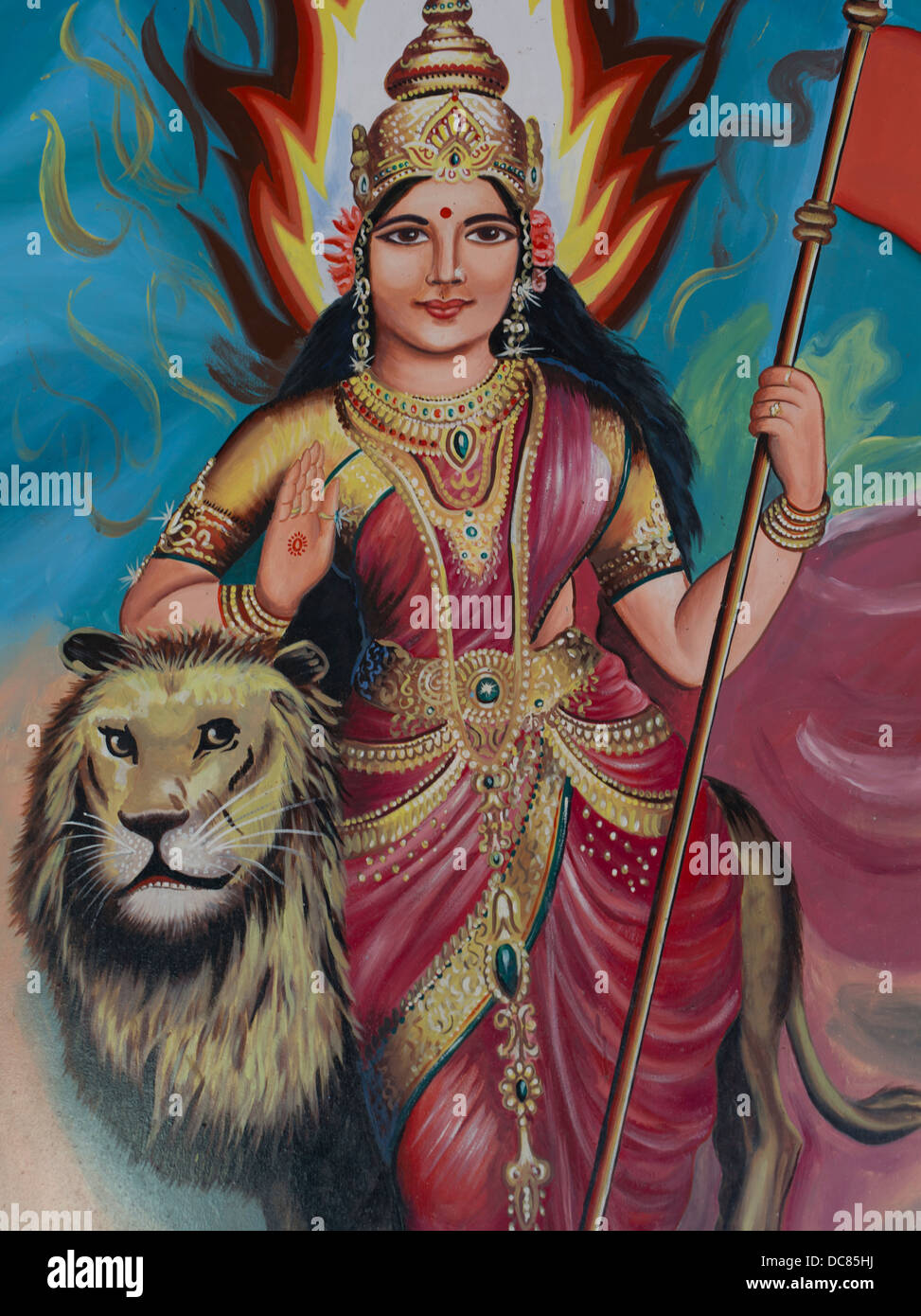 Goddess durga hi-res stock photography and images - Alamy