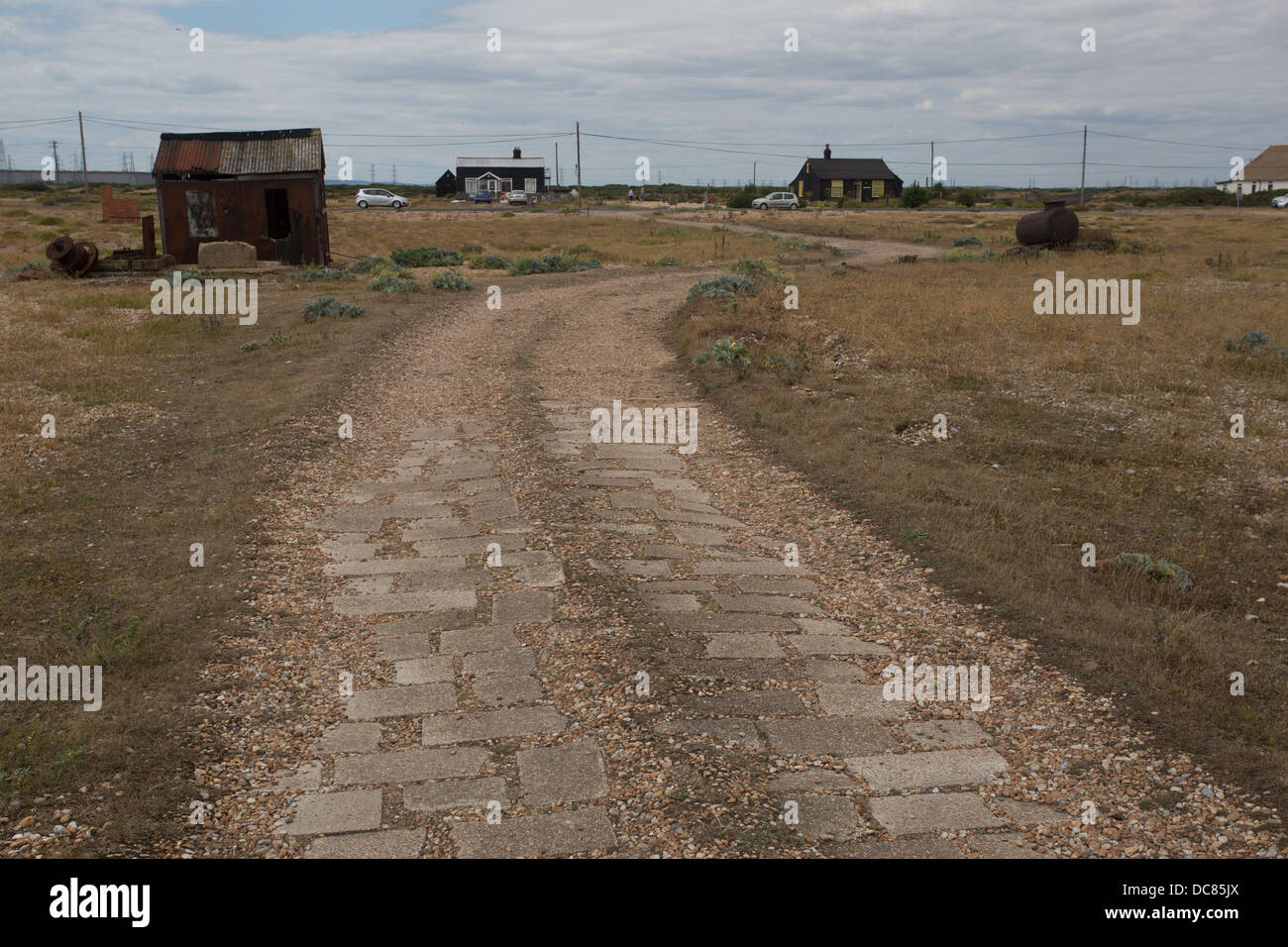 pebble beach Dungeness Kent Stock Photo - Alamy