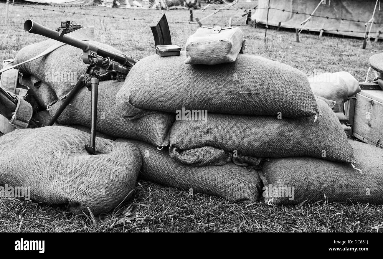 Machine gun nest hi-res stock photography and images - Alamy