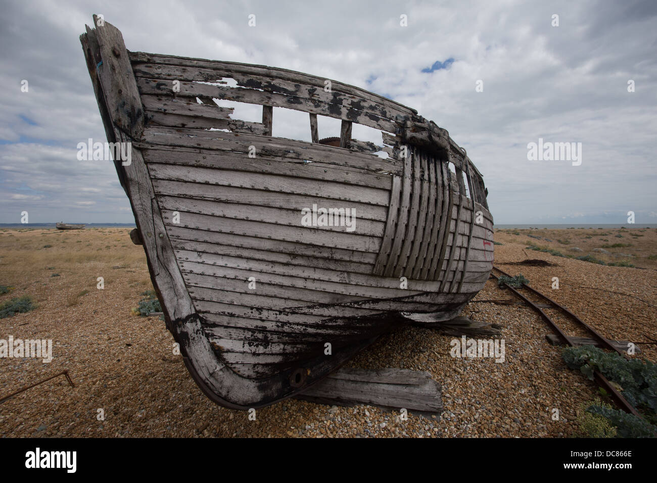 pebble beach Dungeness Kent Stock Photo - Alamy