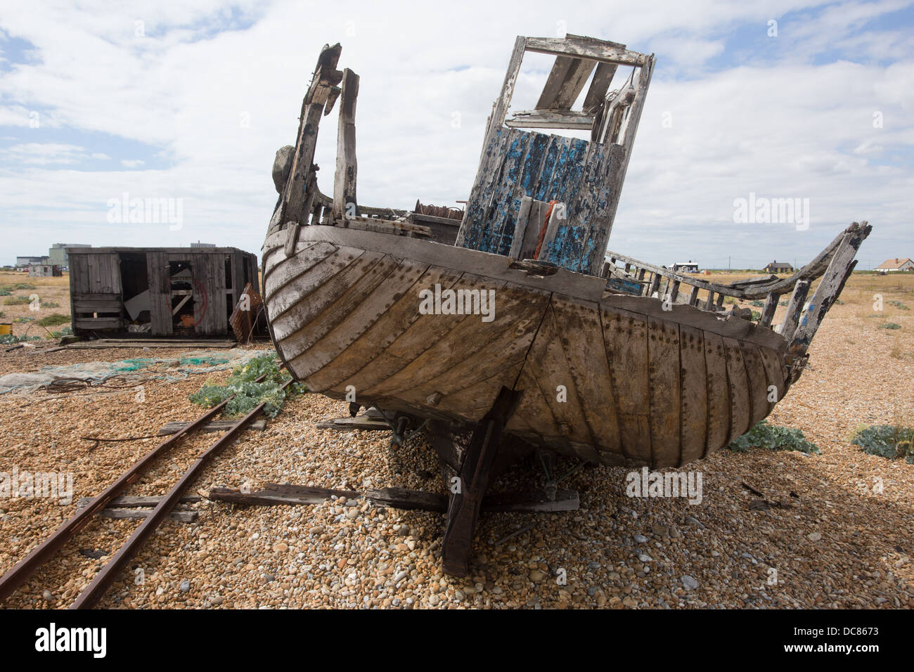 pebble beach Dungeness Kent Stock Photo - Alamy