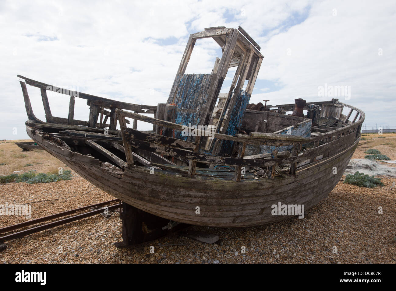 pebble beach Dungeness Kent Stock Photo - Alamy