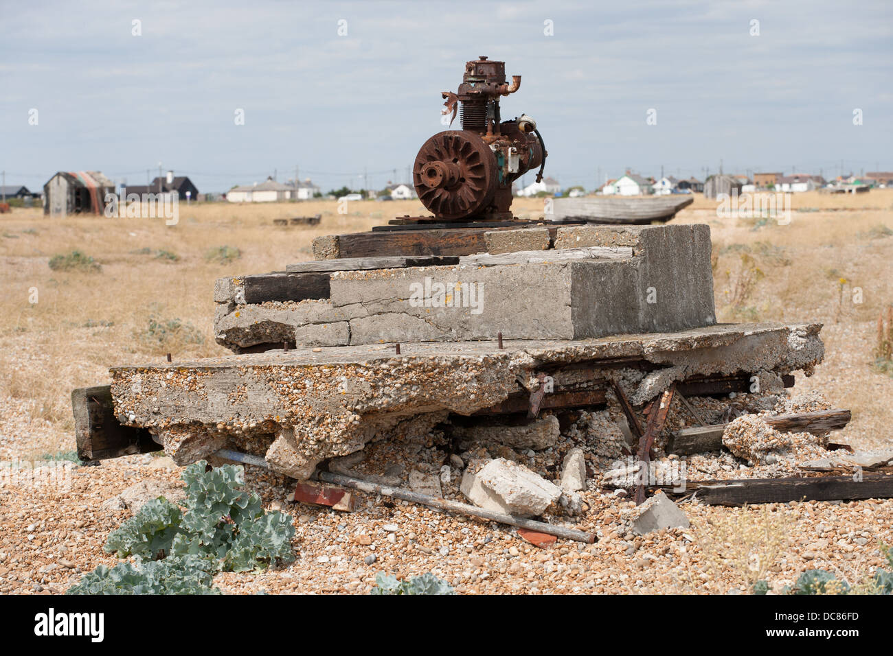 pebble beach Dungeness Kent Stock Photo - Alamy