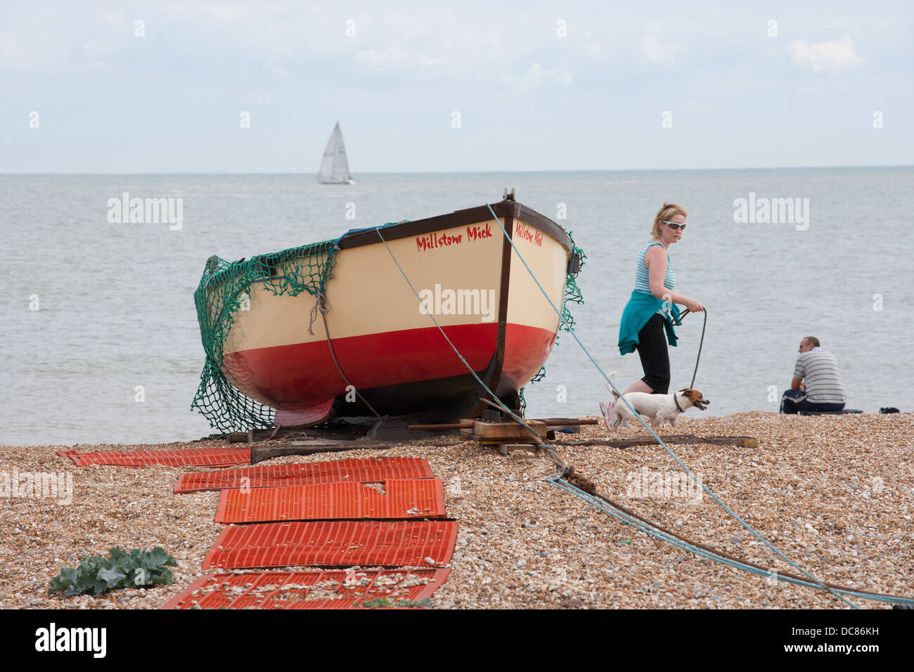 pebble beach Dungeness Kent Stock Photo - Alamy
