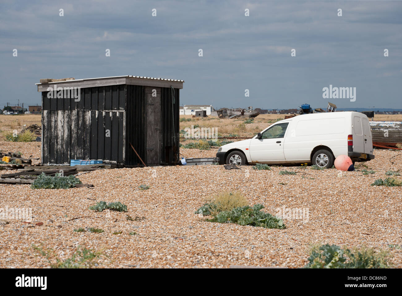 pebble beach Dungeness Kent Stock Photo - Alamy