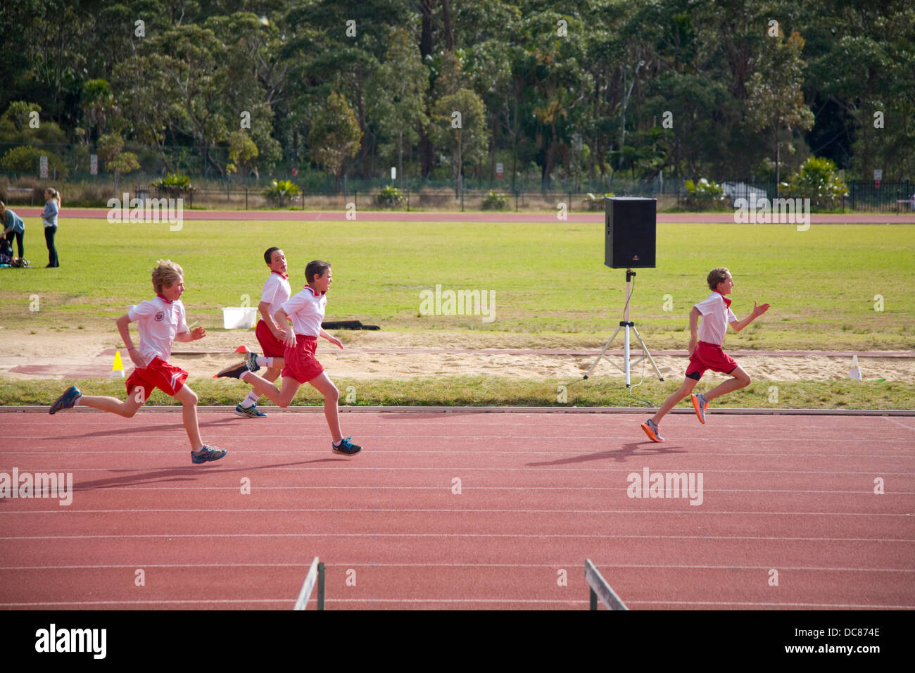 australian primary school athletics and sports day at the sydney sports ...