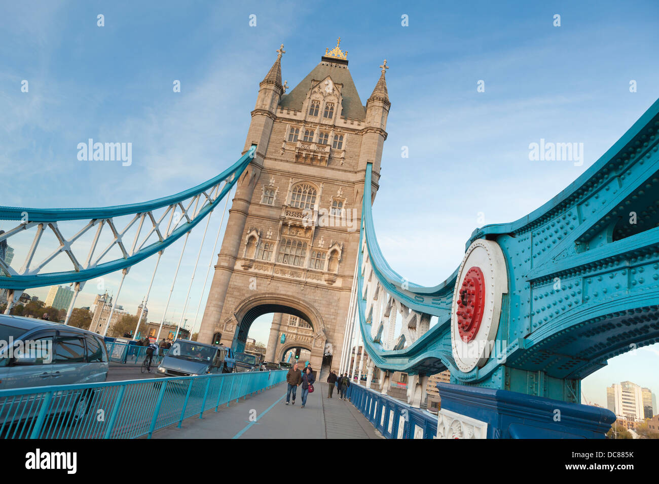 Tower bridge in the summer, London, England Stock Photo - Alamy