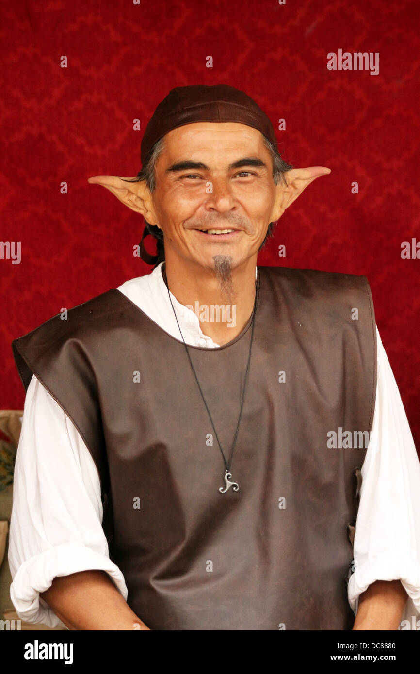 Elf at Medieval Festival in the town of Provins - one of the biggest in ...