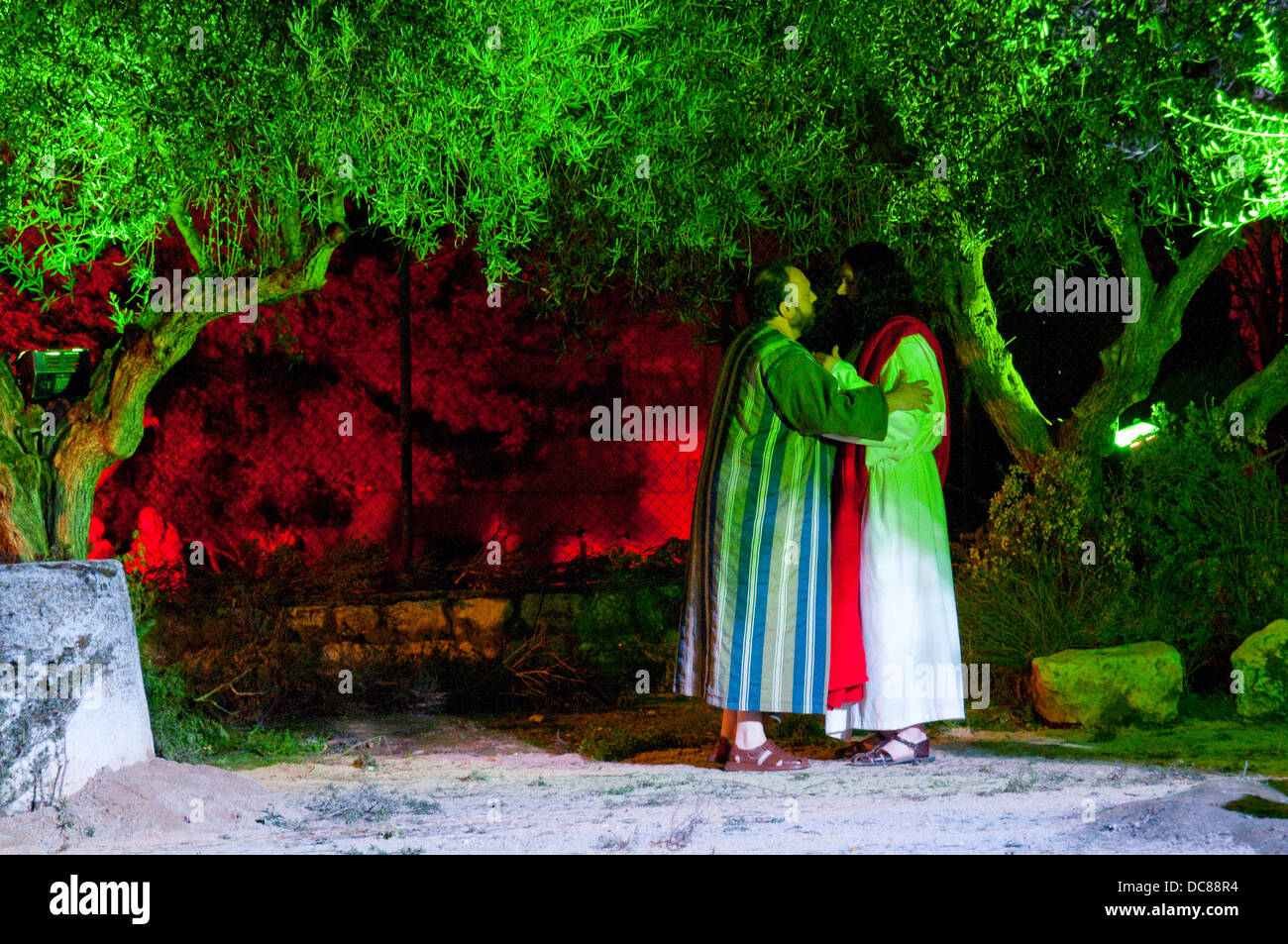Judas kisses jesus in mount hi-res stock photography and images - Alamy