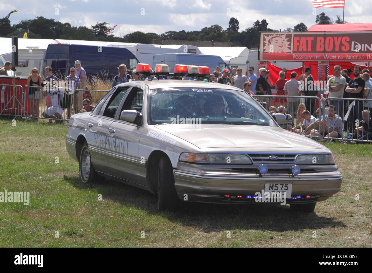 Retro police car hi-res stock photography and images - Alamy
