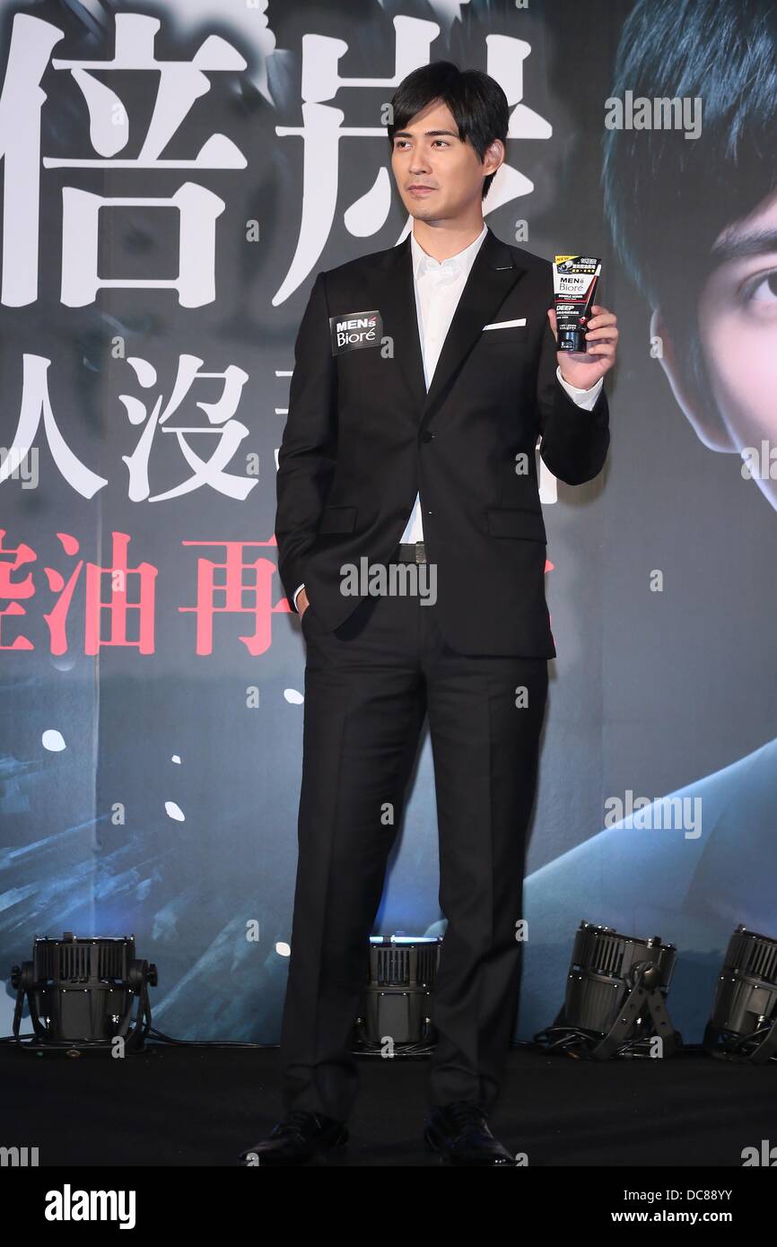 Actor Vic Chou attends promotion activity of Biore in Taipei,China on ...