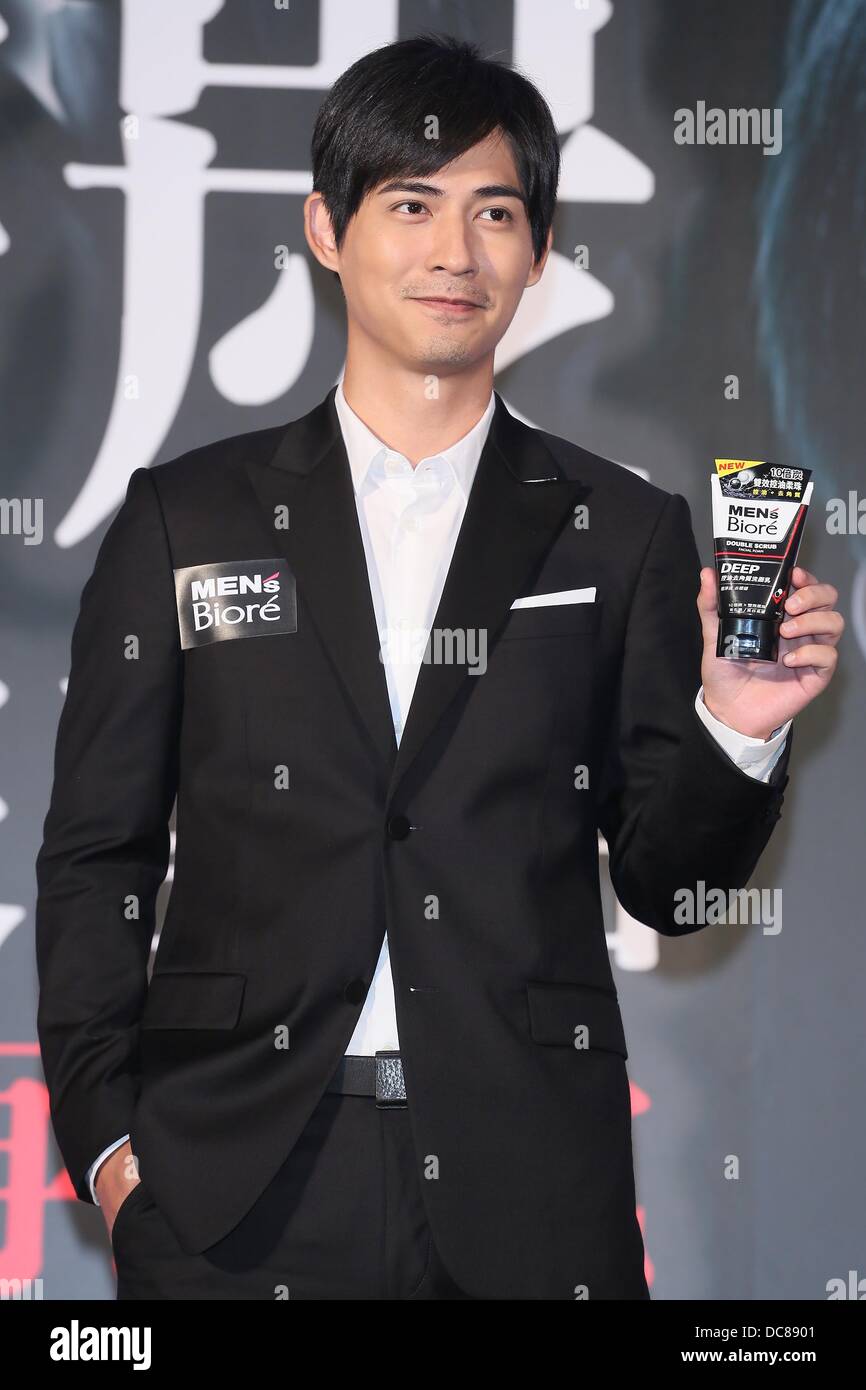 Actor Vic Chou attends promotion activity of Biore in Taipei,China on ...